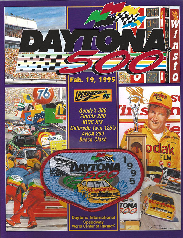 Nascar Program 1995 Daytona 500 Sportspaper Info
