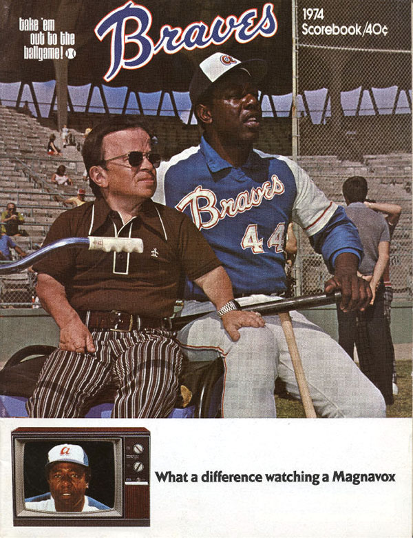 MLB Program: Atlanta Braves (1974) | SportsPaper.info