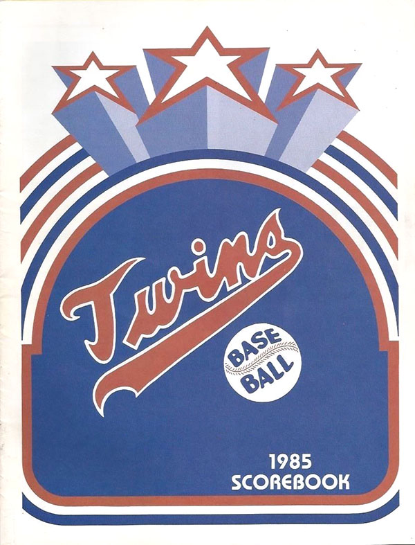 MLB Spring Training Program: Minnesota Twins (1985) | SportsPaper.info