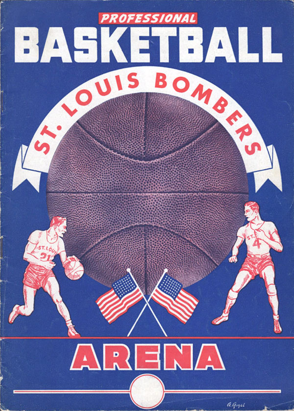 NBA Program: St. Louis Bombers (1949-50) | SportsPaper.info