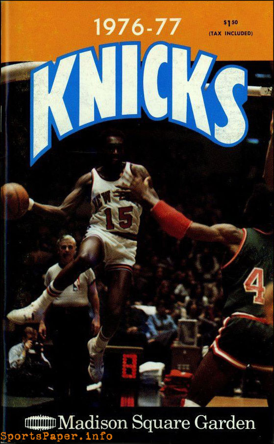 NBA Yearbook: New York Knicks (1976-77) | SportsPaper.info