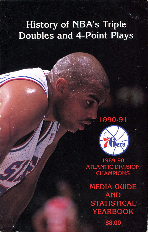 NBA Media Guide: Philadelphia 76ers (1990-91) | SportsPaper.info