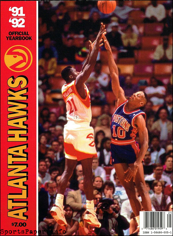 NBA Yearbook: Atlanta Hawks (1991-92) | SportsPaper.info