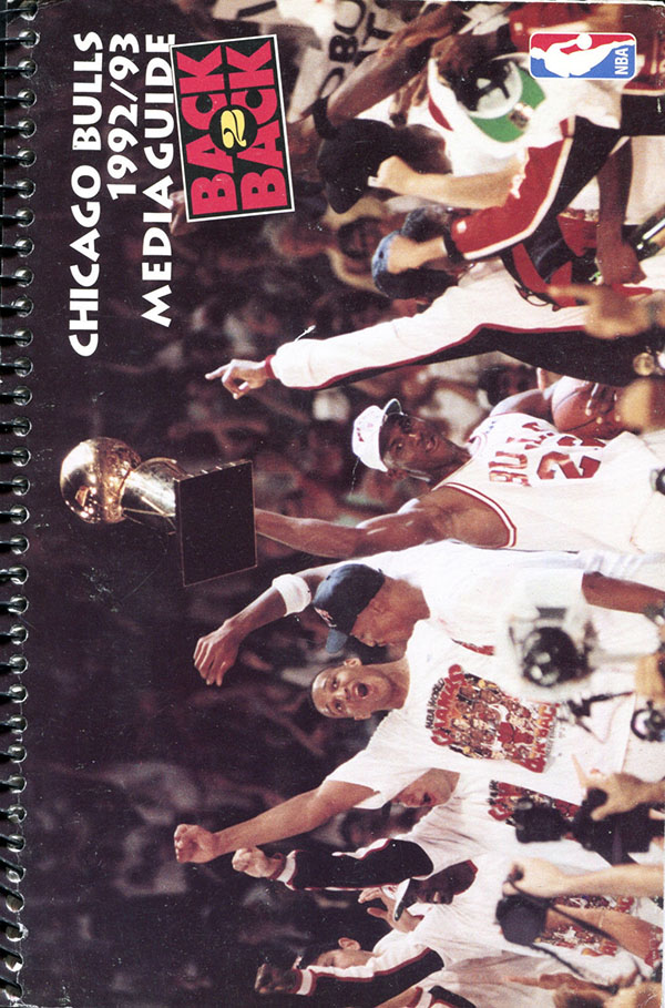 NBA Media Guide: Chicago Bulls (1992-93) | SportsPaper.info