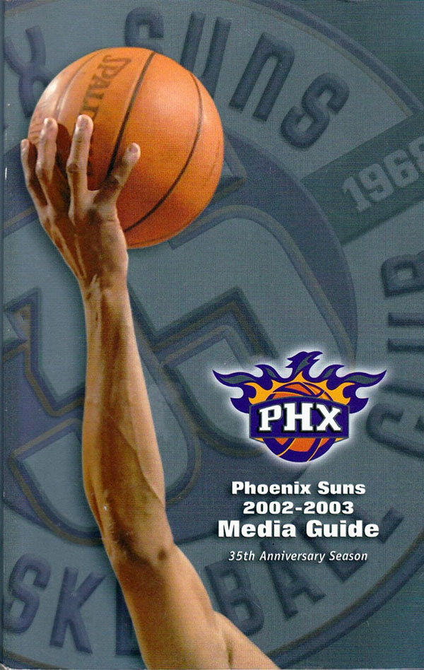 NBA Media Guide: Phoenix Suns (2002-03) | SportsPaper.info