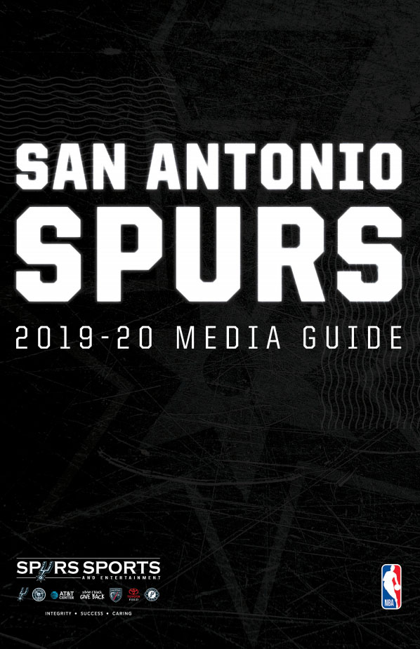 NBA Media Guide: San Antonio Spurs (2019-20) | SportsPaper.info