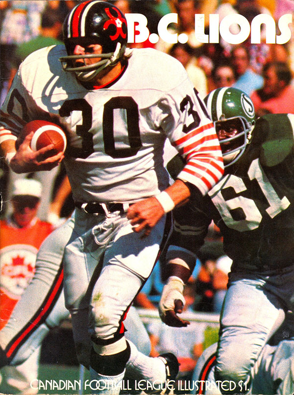 CFL Program: CFL Illustrated (BC Lions) | SportsPaper.info