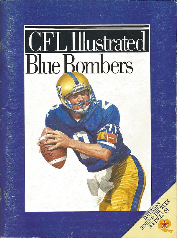 CFL Program: CFL Illustrated (Winnipeg Blue Bombers) | SportsPaper.info