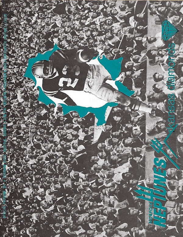 CoFL Game Program: Arkansas Diamonds vs. Norfolk Neptunes (November 8 ...