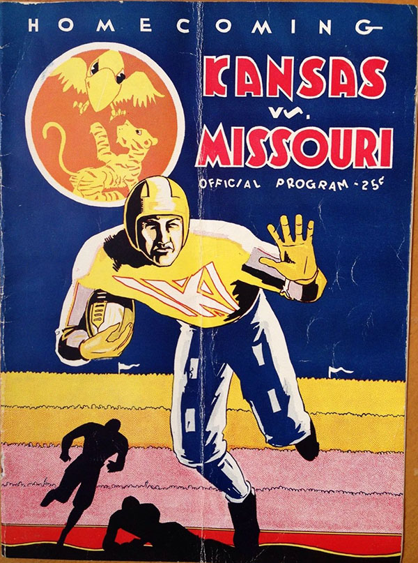 College Football Program: Kansas Jayhawks vs. Missouri Tigers (November ...