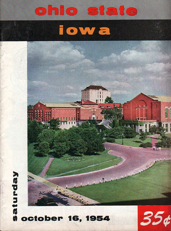 College Football Program: Ohio State Buckeyes vs. Iowa Hawkeyes ...