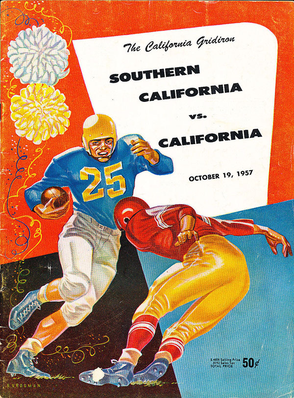 College Football Program: California Golden Bears vs. USC Trojans ...