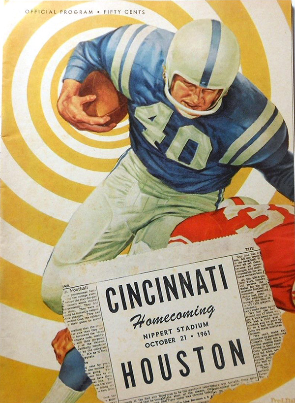 College Football Program: Cincinnati Bearcats vs. Houston Cougars ...