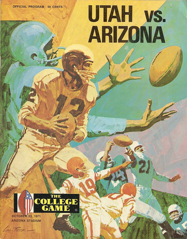 College Football Program: Arizona Wildcats vs. Utah Utes (October 23 ...