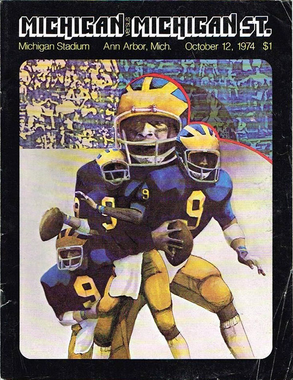 College Football Program: Michigan Wolverines vs. Michigan State ...