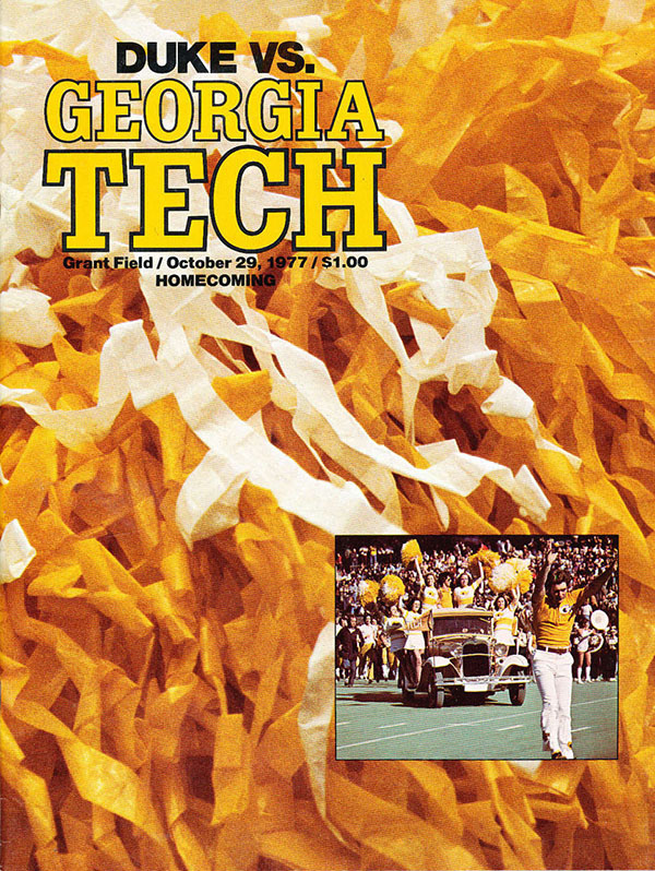 College Football Program: Georgia Tech Yellow Jackets vs. Duke Blue ...