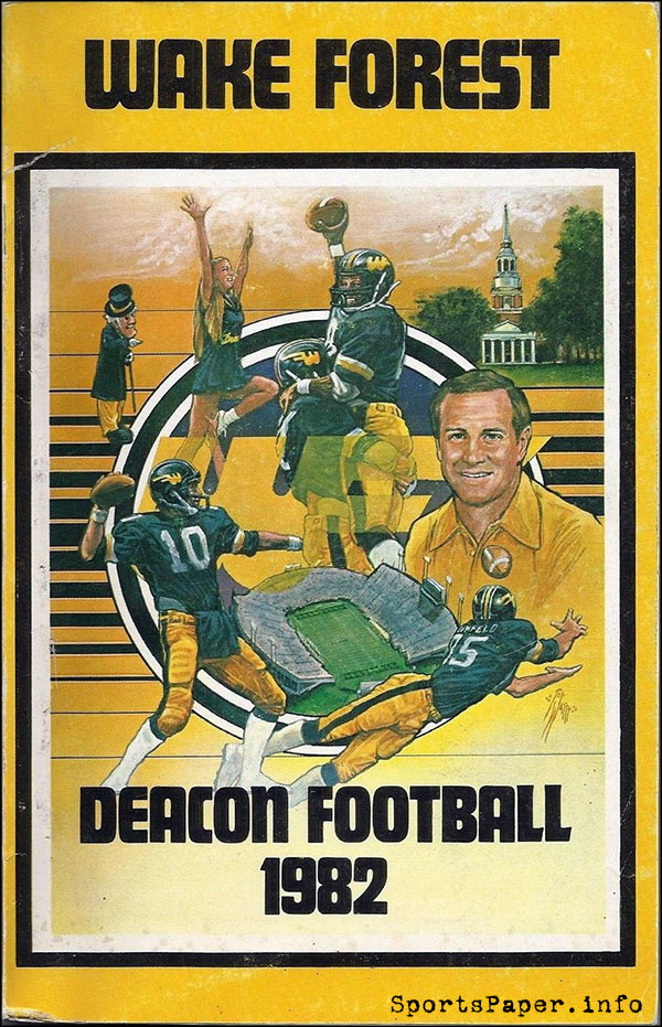 College Football Media Guide: Wake Forest Demon Deacons (1982 ...