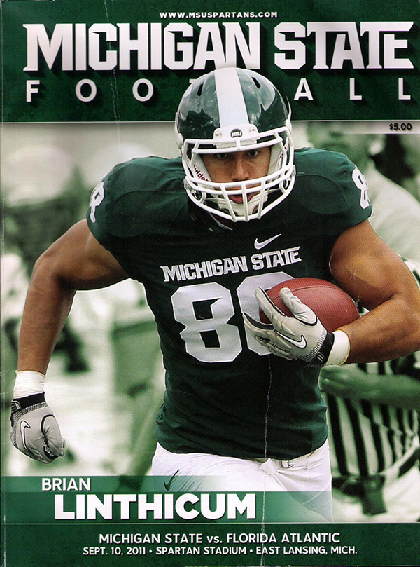 College Football Program: Michigan State Spartans vs. Florida Atlantic ...