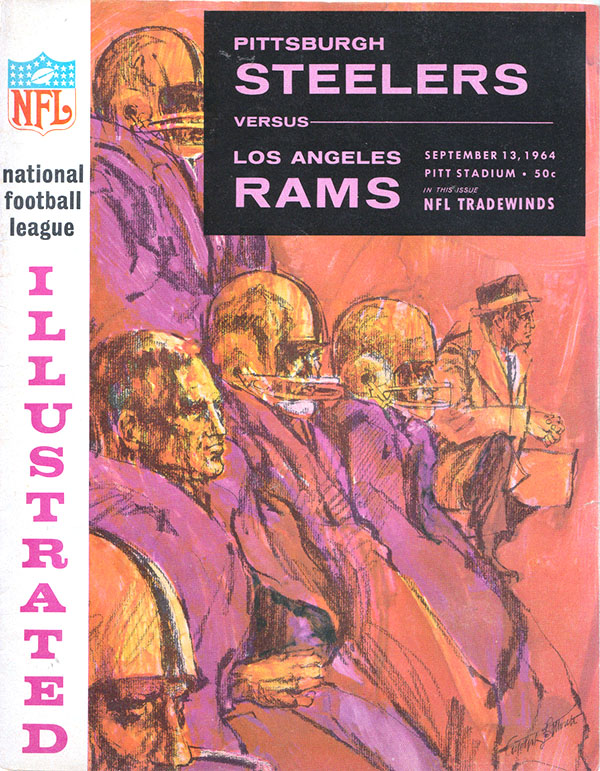 NFL Program: Pittsburgh Steelers vs. Los Angeles Rams (September 13 ...