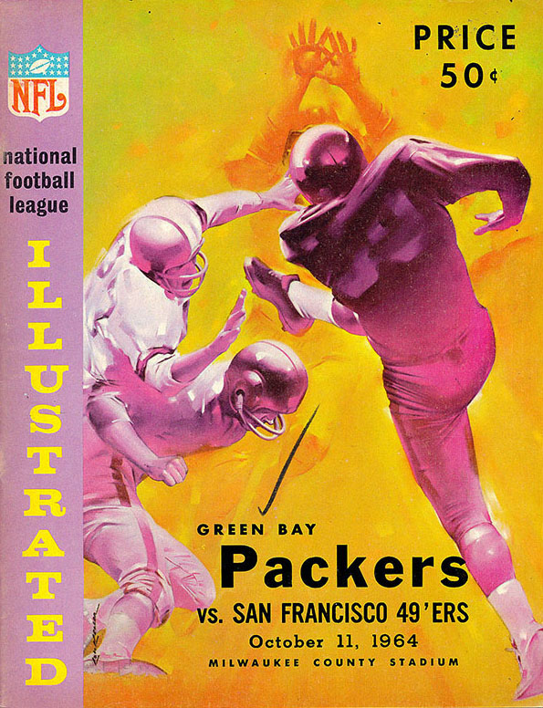 NFL Program: Green Bay Packers vs. San Francisco 49ers (October 11 ...