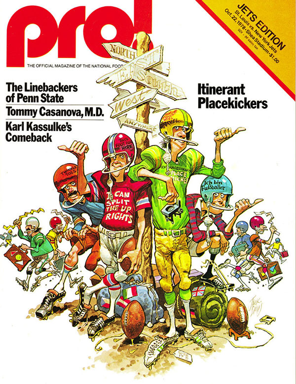 NFL Program: New York Jets vs. St. Louis Cardinals (October 22, 1978 ...