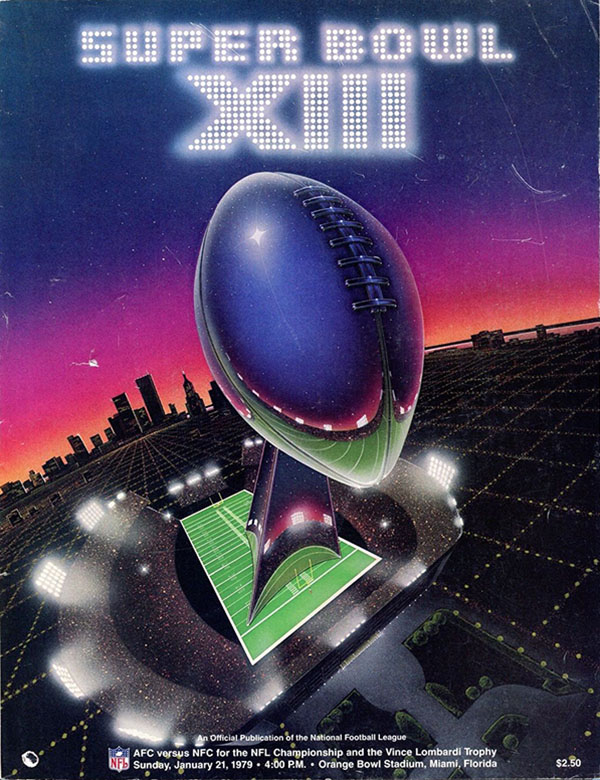 NFL Super Bowl XIII Game Program: Dallas Cowboys vs. Pittsburgh ...