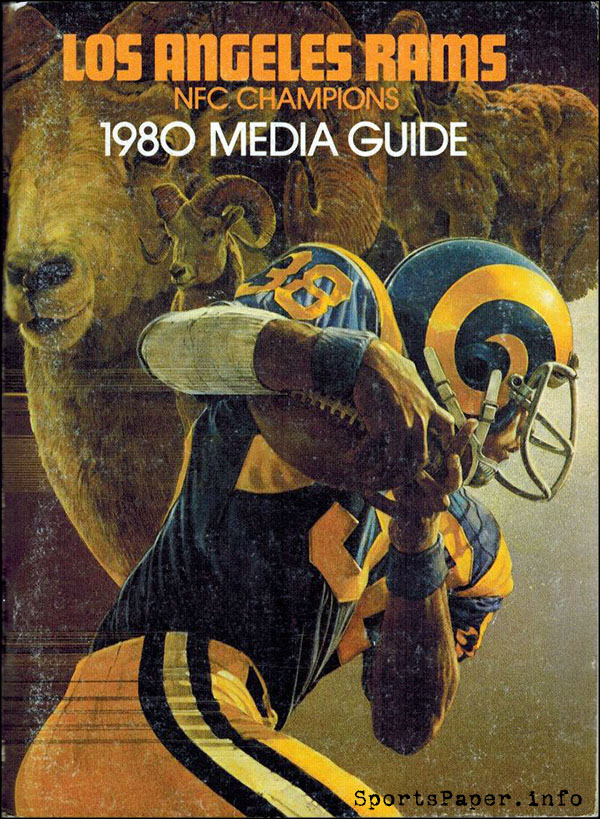 NFL Media Guide: Los Angeles Rams (1980) | SportsPaper.info