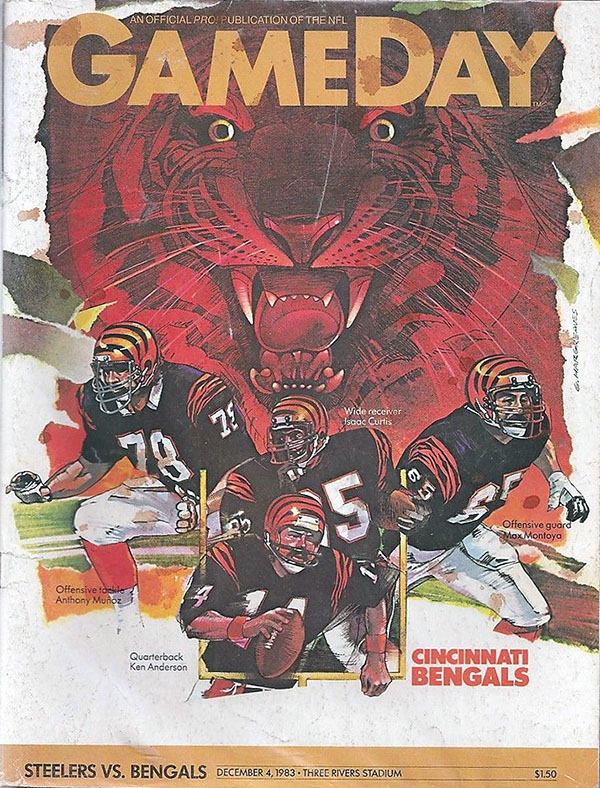NFL Program: Pittsburgh Steelers vs. Cincinnati Bengals (December 4 ...