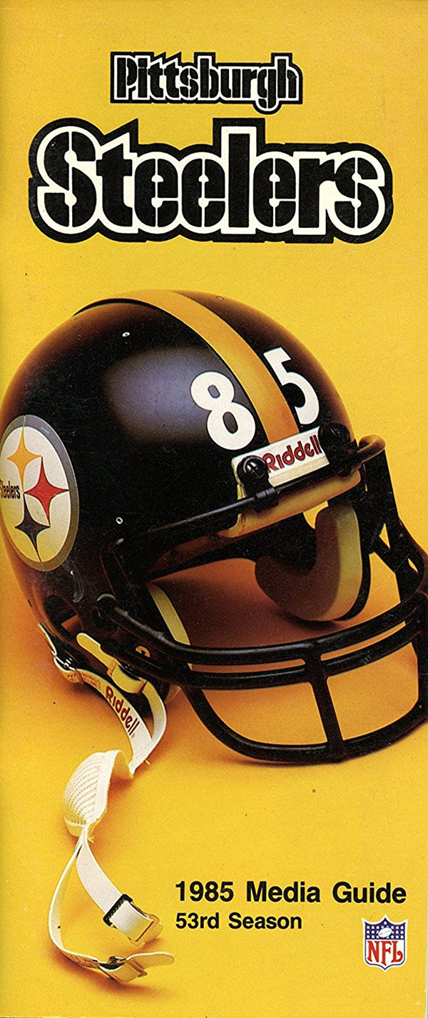 NFL Media Guide: Pittsburgh Steelers (1985) | SportsPaper.info