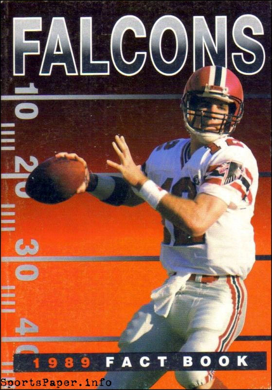 NFL Media Guide: Atlanta Falcons (1989) | SportsPaper.info