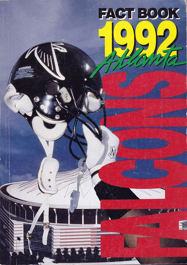 NFL Media Guide: Atlanta Falcons (1992) | SportsPaper.info