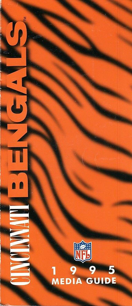 NFL Media Guide: Cincinnati Bengals (1995) | SportsPaper.info