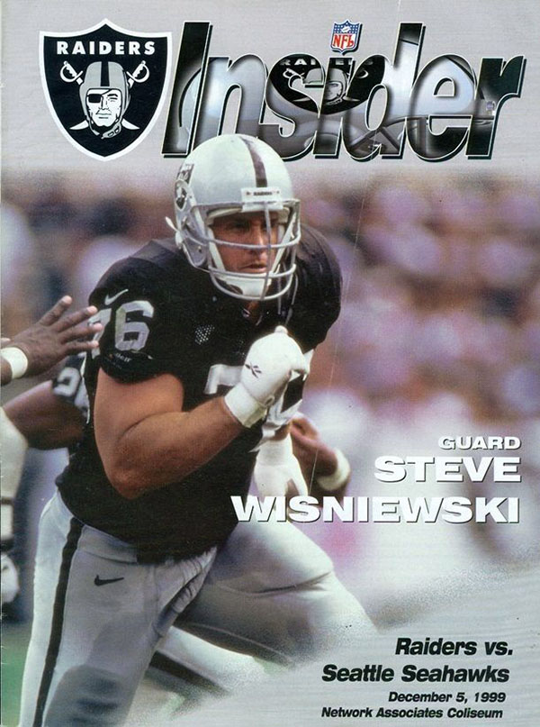 NFL Program: Oakland Raiders vs. Seattle Seahawks (December 5, 1999 ...