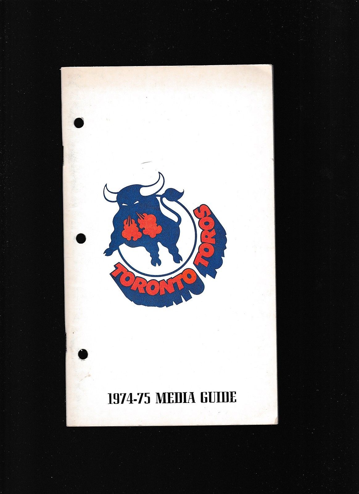 WHA Media Guide: Toronto Toros (1974-75) | SportsPaper.info
