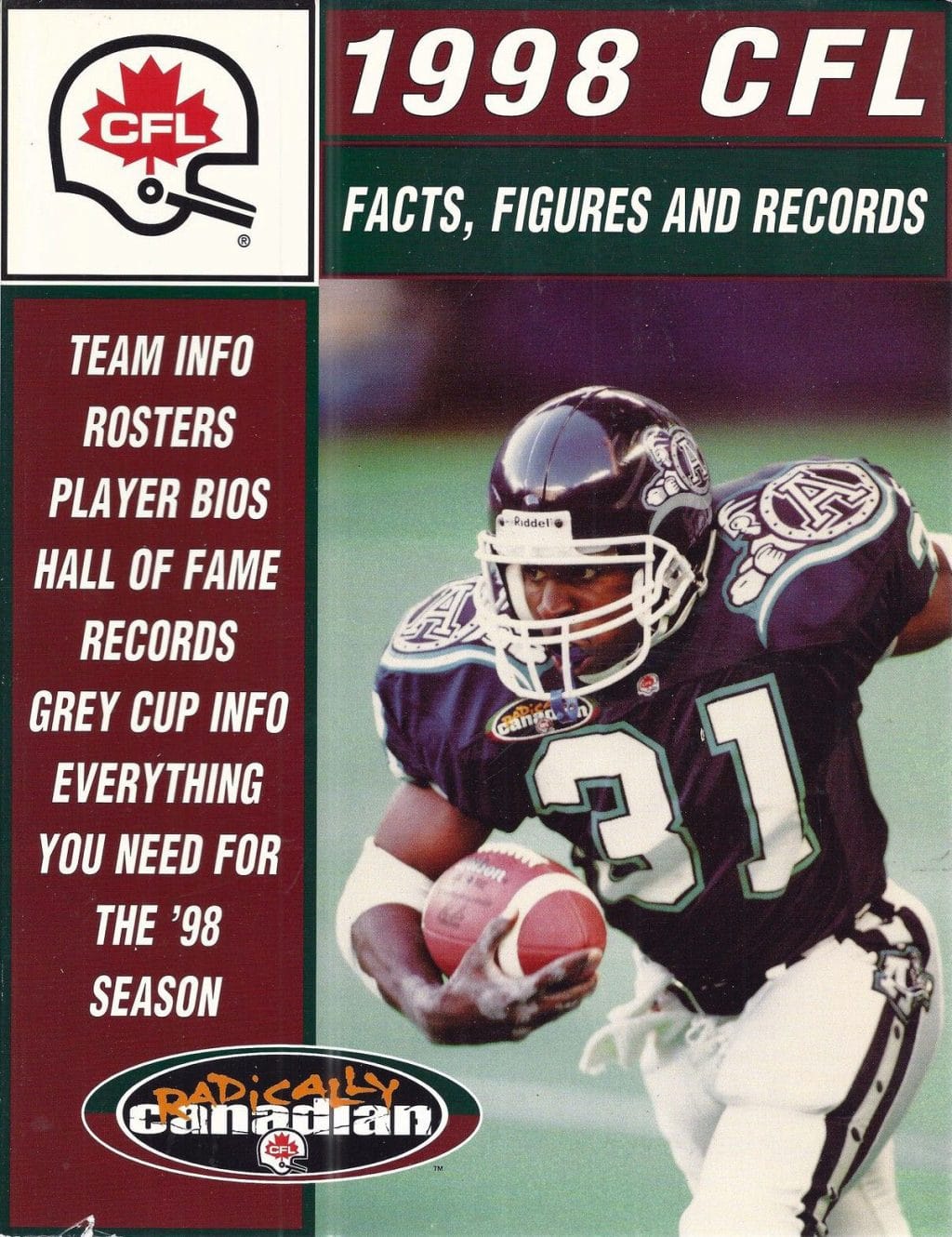 Canadian Football League Media Guides and Yearbooks – SportsPaper.info