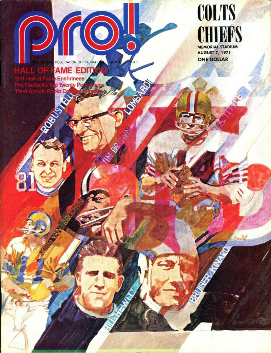 1971 Baltimore Colts Game Publications – SportsPaper.info