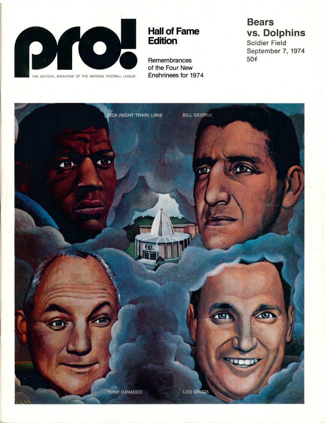 1974 Miami Dolphins Game Publications – SportsPaper.info
