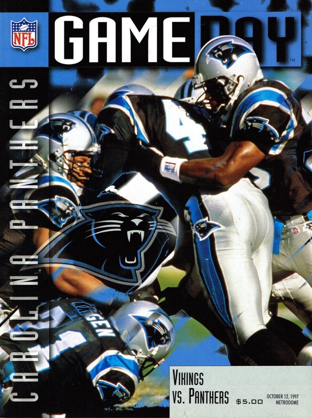 1997 Carolina Panthers Game Publications – SportsPaper.info