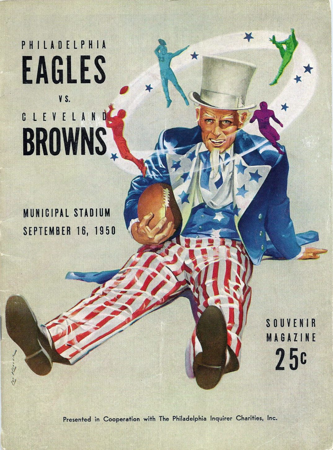 1950 Philadelphia Eagles Game Publications – SportsPaper.info