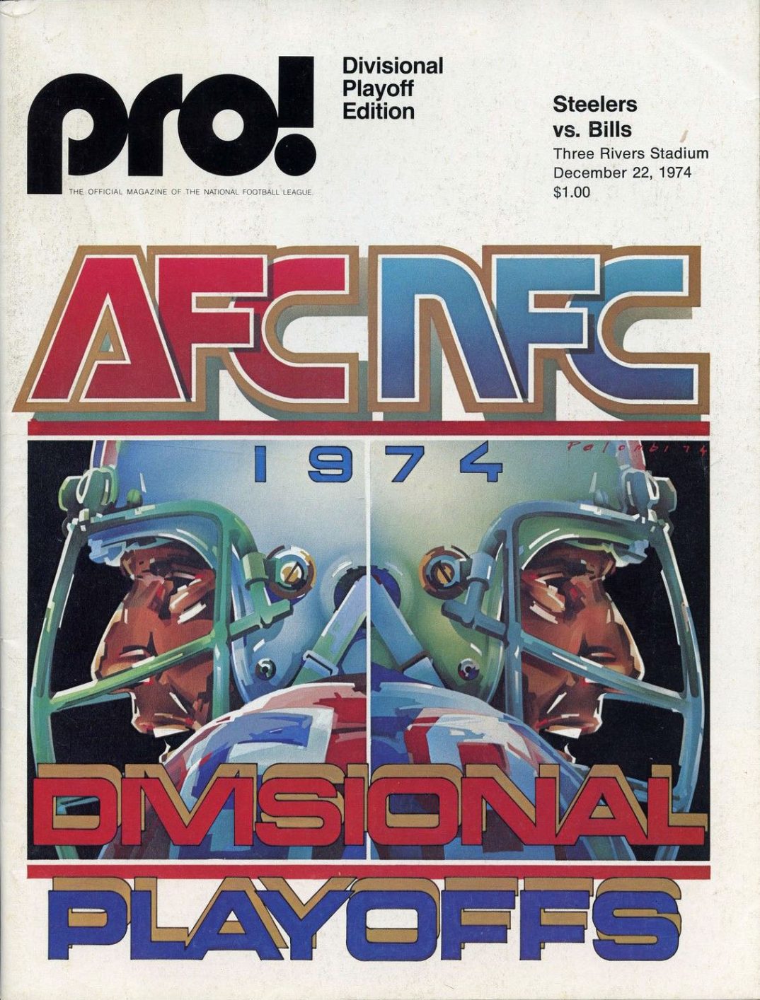 1974 Pittsburgh Steelers Game Publications – SportsPaper.info