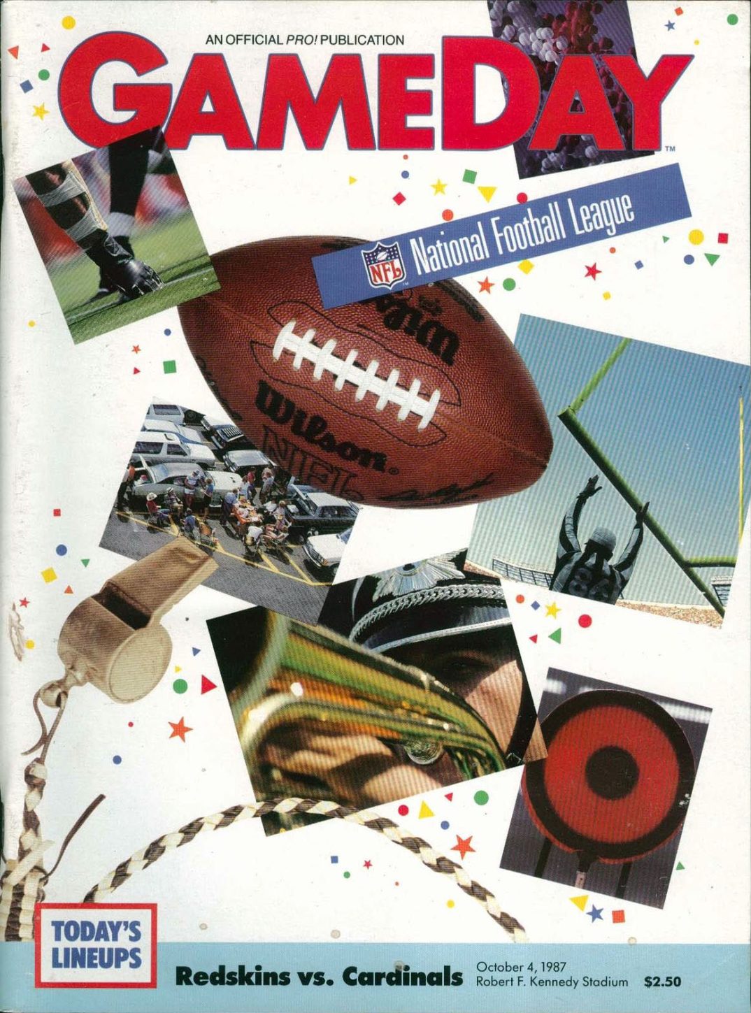 1987 Washington Redskins Game Publications – SportsPaper.info