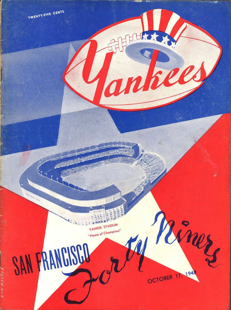 1948 San Francisco 49ers Game Publications – SportsPaper.info