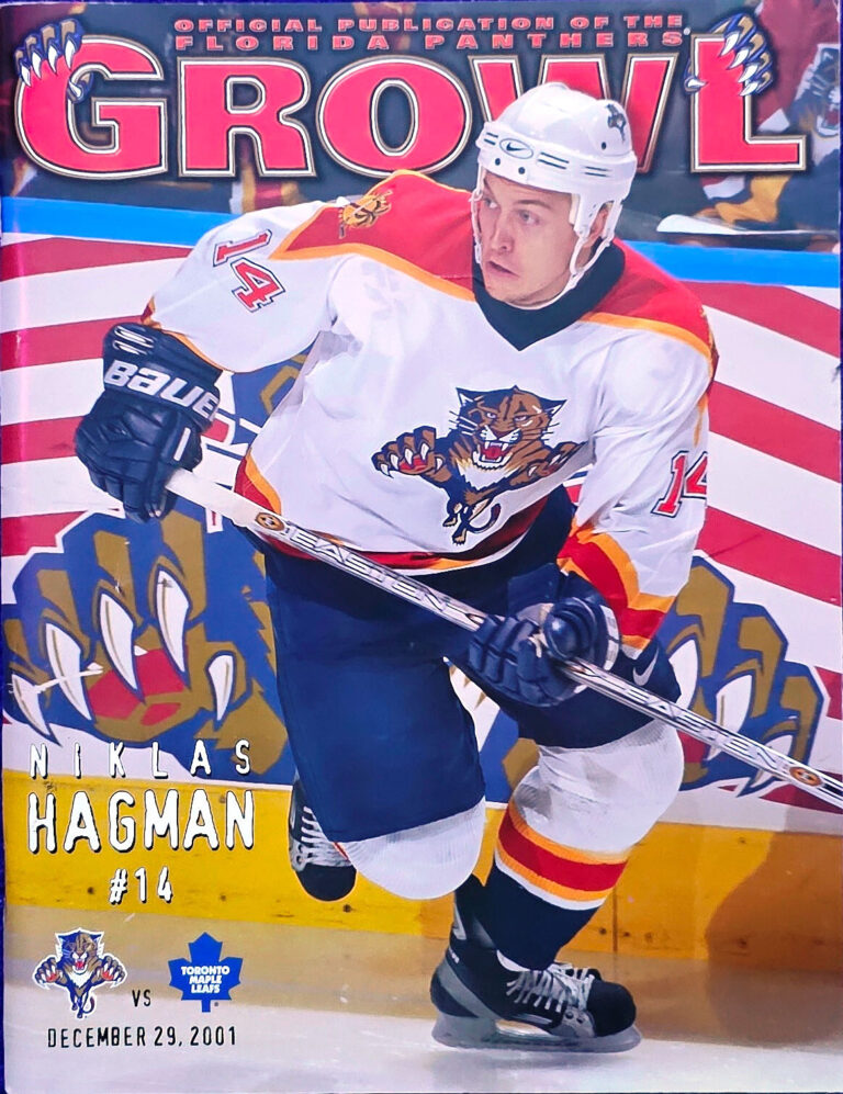 2001-02 Florida Panthers Game Publications – SportsPaper.info