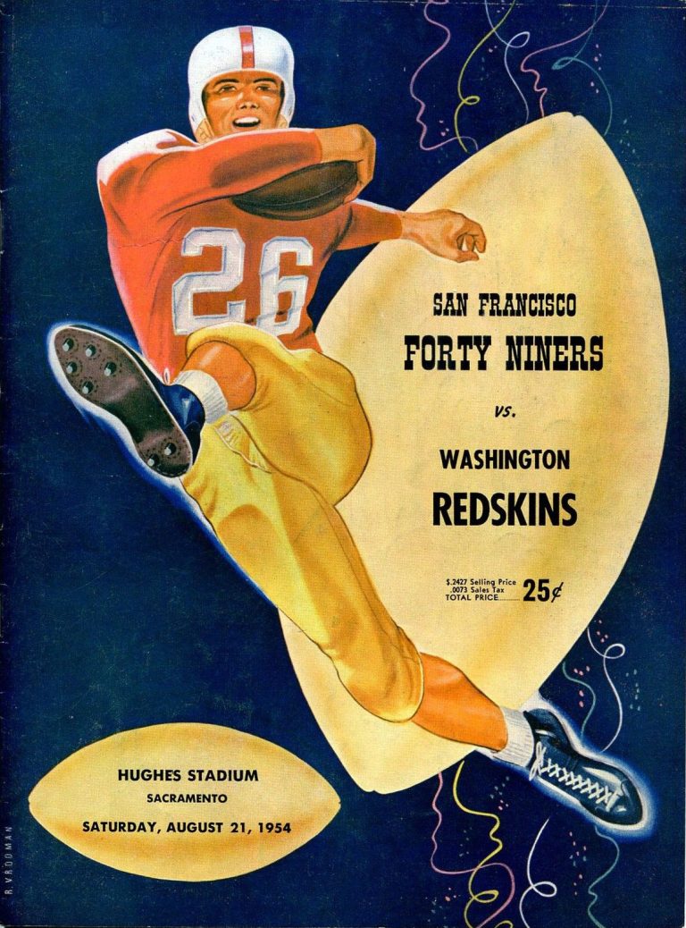 1954 San Francisco 49ers Game Publications – SportsPaper.info