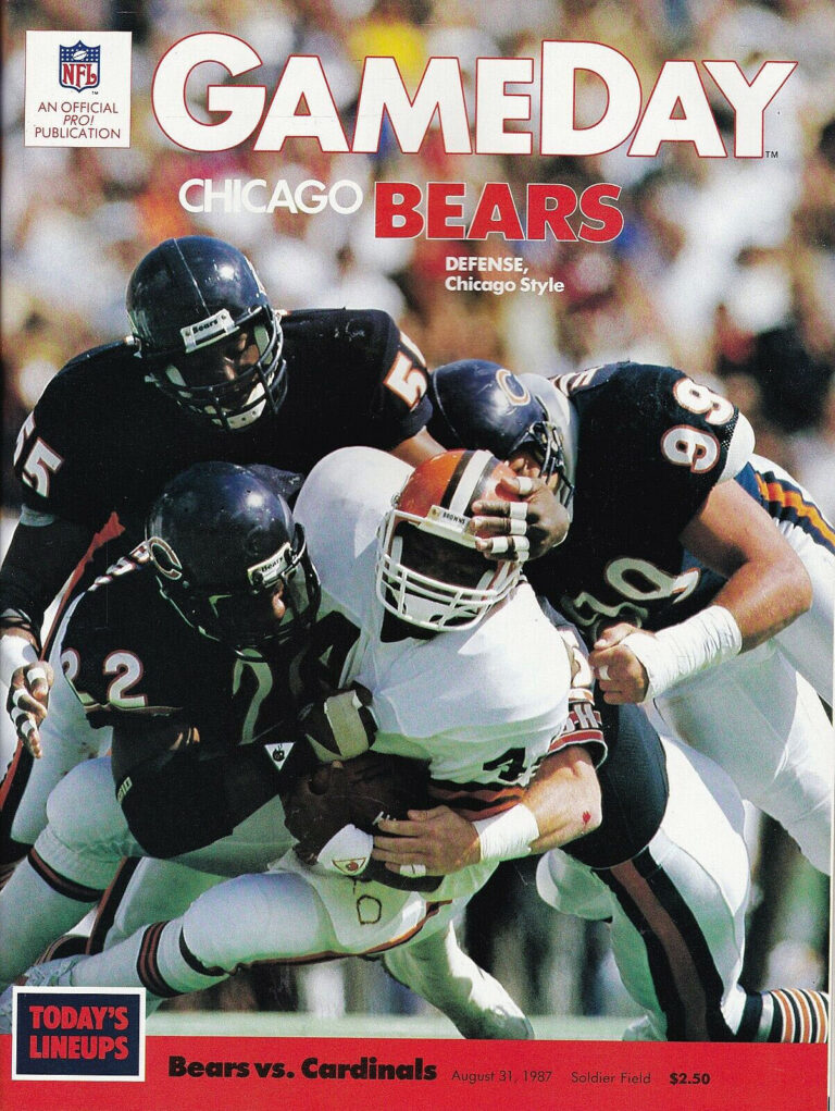 1987 Chicago Bears Game Publications – SportsPaper.info