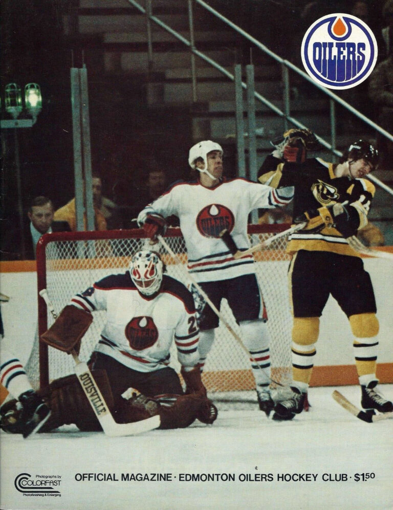 1978-79 Edmonton Oilers Game Publications – SportsPaper.info
