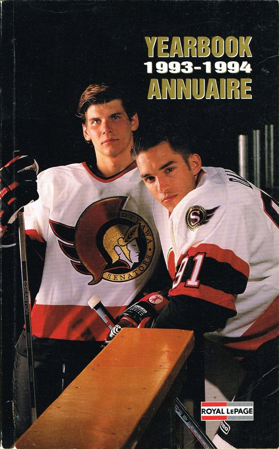 Ottawa Senators Media Guides and Yearbooks – SportsPaper.info