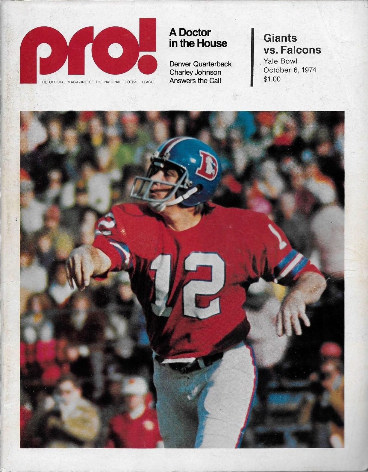 1974 New York Giants Game Publications – SportsPaper.info